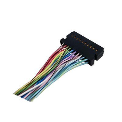 China Customized Cable Wire Harness Assemblies Length 50mm 8P8C Gold Flash / Tin-Plated for sale