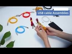 cavo di dati di carico di USB di colore bianco di lunghezza di 1m 20V 3A 60W USB 3,1 per il carico veloce