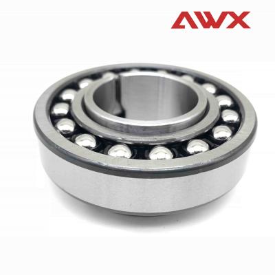 China Precision P0 Aligning Ball Bearings 27mm 1203 1204 1205 1206 110mm Buitendeurs Te koop