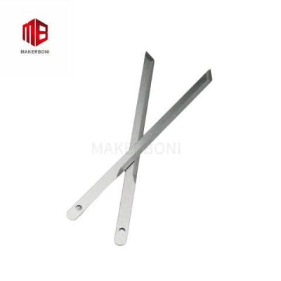 China HSS Material KF0716 knife Blade For Yin size160 X 8 X 1.6mm CH08 02-25W1.6H3  Cutter Knife Blades single hole for sale