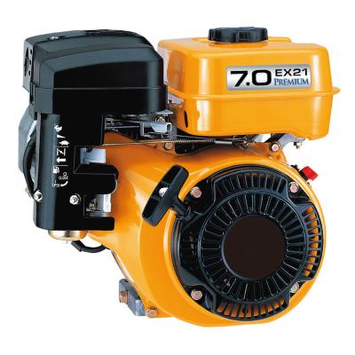 China SUBARU Type High Quality EX21 7HP Kick Start Air cooled Single cylinder 4 Stroke Gasoline Petrol Engine for sale