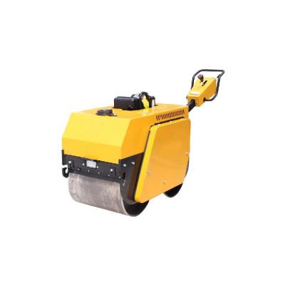 China HS600 KIPOR 178F Diesel Engine Double Drum Road Roller with Hydraulic Electromagnetic Clutch for sale