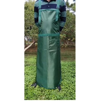 China Garden protective apron Lawn Mowing protective Dark GreenProtective clothing for sale