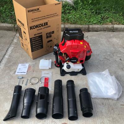 China Large wind Two-stroke backpack engine blower garden leaf blower Workshop Sweeper for sale