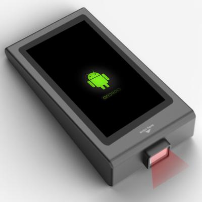 Cina 5000MA Batteria 7 pollici touch screen controllatore mobile su carrello per il supermercato in vendita
