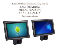 China Windows/Android10.0 POS Systems with 15.6inch Touch Screen and Built-in Barcode Scanner for sale