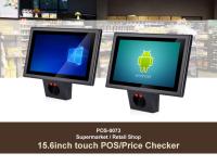 China Windows/Android10.0 POS Systems with 15.6inch Touch Screen and Built-in Barcode Scanner for sale