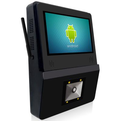 Cina Verificatore self-service Android OS da 5 pollici con scanner di codici a barre 2D /Retail ROHS certificato in vendita
