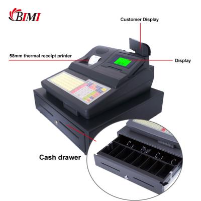 Cina Non touch screen Mini cassa elettronica con stampante termica integrata da 58 mm in vendita
