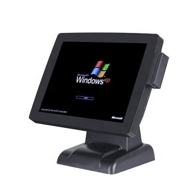 China POS-terminal met 58 mm printer 128 mm * 64 mm display en 3 biljetten 5 munten kassa Te koop