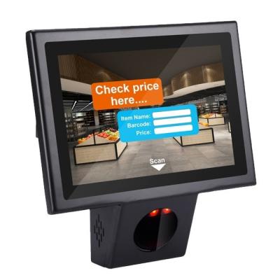 China Supermercado Loja 10.1inch Touch Screen Checker com Barcode Scanner e 16G SSD à venda