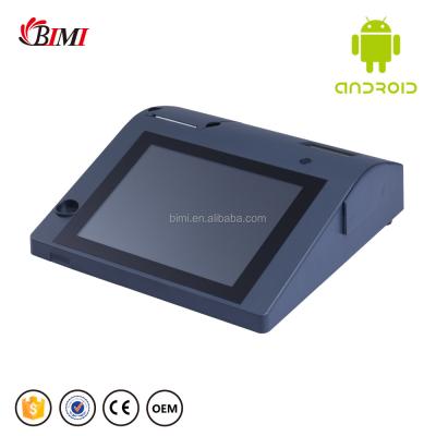 Cina Capacità del disco rigido 8G Bimi Registro di cassa elettronico tutto in un POS con sistema Android in vendita