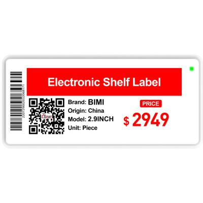 Cina Bimi 4.9inch Digital E-paper Display Etichetta elettronica dello scaffale per i supermercati Windows OS in vendita