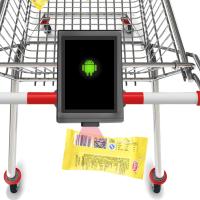 China Pricing Checker Self-service Kiosk with 16G Flash Memory and Capacitive Touch Screen for sale