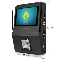 China Supermarket 2D Barcode Scanner POS System with 5inch Android Display and SDK Function for sale
