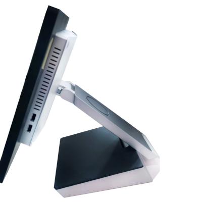 Cina 1366*768 Sistemi POS di risoluzione pieghevole in lega di alluminio Touch all-in-one cassa in vendita