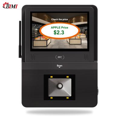 Cina Verificatore touchscreen da 5' del supermercato con scanner e funzione SDK D133 in vendita
