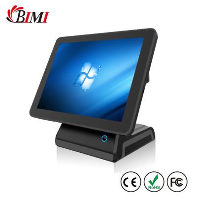 Cina POS da 15 pollici per ristoranti negozi di abbigliamento negozi di libri bianco/nero J1800/J1900/I5 CPU in vendita