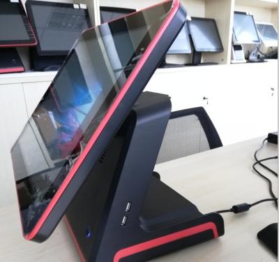 China Windows-besturingssysteem All in One POS-terminal met 15 inch capacitieve touchscreen Te koop