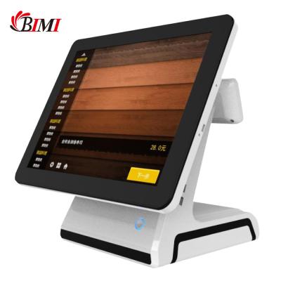 China Windows-besturingssysteem All in One POS-terminal met 15 inch capacitieve touchscreen Te koop