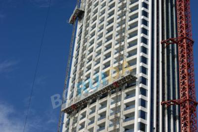 中国 Single And Double Mast Climbing Working Platforms 220V - 415V 50HZ 1000kgs 販売のため
