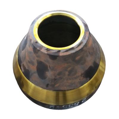China High manganese steel cone crusher spare parts for mining and stone crack supplier for sale