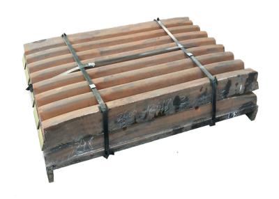 China Mining and quarrying jaw crusher jaw plate material high manganese steel for sale