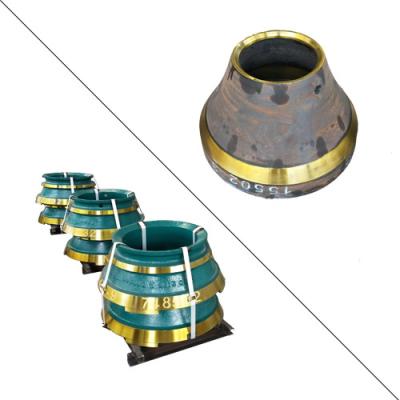 China Stone crack cone crusher concave and mantle manufacturer for sale