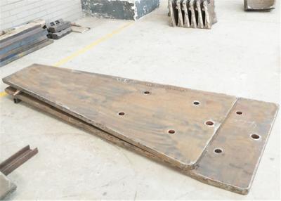 China High manganese steel jaw crusher cheek plates manufacturer and supplier for sale