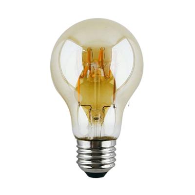 China Double spiral filament lamp A60 FILAMENT light led bulb for sale