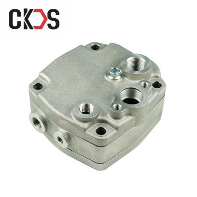 China OEM 8-97614055-0 Japanese Trucks Brake Parts Air Brake Compressor Cylinder Head Assy for  6HK1 for sale