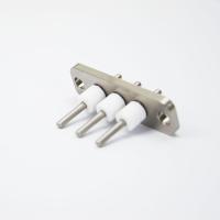 China Straight Type Hermetic EV Connector with Electroless Nickel Plating -40°C to +300°C Temperature Range 3-5μm Coating for sale