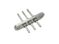 China Hermetic Compressor Terminals 10A 220V Panel Mount -40°C to 150°C Stainless Steel Pins for sale