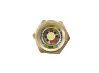 China Hermetic Sight Glass 1/2 Inch PTFE Seal Stainless Steel 85% Light Transmittance for sale