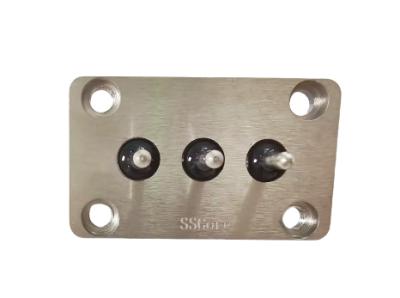 China 15A Currentrating Hermetically Sealed Terminal Made from 45 Steel Pin Material Designed for Secure and Electrical Connections for sale