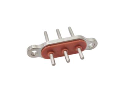 China Up To 150°C Hermetic Electric Vehicle Connector Red Rubber Color Offering Superior Durability and Electrical Reliability for sale