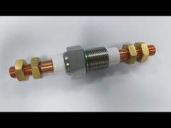 Elektrische Schraube mit hoher Festigkeit H62 Messingmutter und 304 Edelstahl Eisen Schalen Installation für Kühlung Kompressor Motor Verkabelung