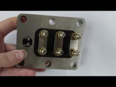 Electroless Nickel Plating Connection Terminal Block for Custom Current and Voltage Settings