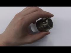 1/2 Inch Threaded Hermetic Sight Screen for Industrial Applications and Protection