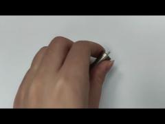 Single Pin Hermetic Seal Connectors -55°C To 200°C for Extreme Temperature Environments