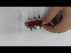 High Voltage Resistance ≥3000VAC Hermetic Electric Vehicle Connector Made of Hermetic Material for E