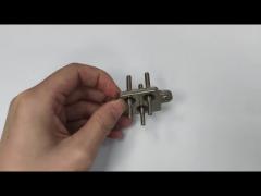 Hermetically Sealed Terminal 304 Stainless Steel Iron Shell Installation and 5.0MPa Burst Test for C