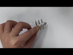 Insulation Resistance 1000MΩ Hermetic Electric Vehicle Connector Suitable for Temperature Range Minu