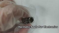 Glass to Metal Seals 10 Pin Feedthrough