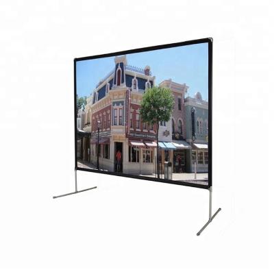 Cina 120 Inch Quick Fold Custom Size Outdoor Foldable Projection Screen in vendita