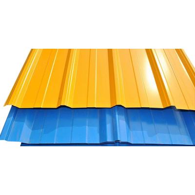 China RAL Color 24 Gauge Corrugated Metal Roofing Sheets Prices High Quality Galvanized Color Coated Steel Roofing Sheet for sale
