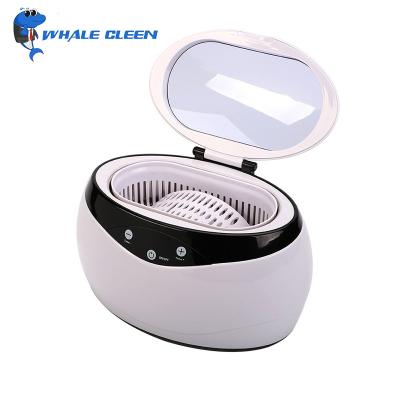 China Concha de plástico 40KHz 650ml Limpador ultrassônico para joias, óculos, oficina ou casa for sale