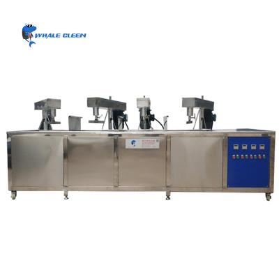 Cina Mescolatura agitando pulitore ultrasonico industriale con il miscelatore elettrico del braccio meccanico in vendita