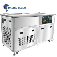 China Two Tanks Adjustable Power Ultrasonic Cleaner for sale