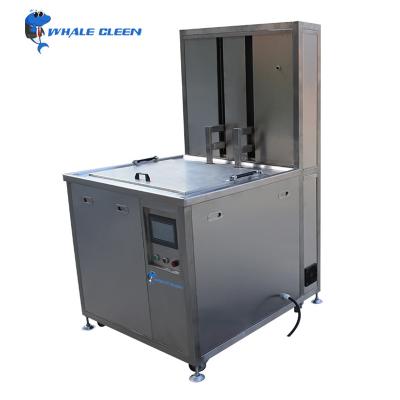 China 28Khz Adjustable Power LCD Display Digital Ultrasonic Cleaner With Lifting Heating for sale